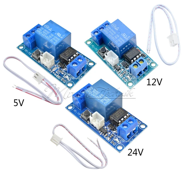 1 CHANNEL LATCHING Relay Module With Touch Bistable Switch MCU DC 5V/12V/24V EUR 3,55 - PicClick DE
