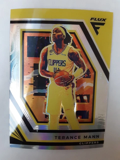 TERANCE MANN ~ Los Angeles Clippers ~ 2022-23 Panini Flux #124 "Silver ...