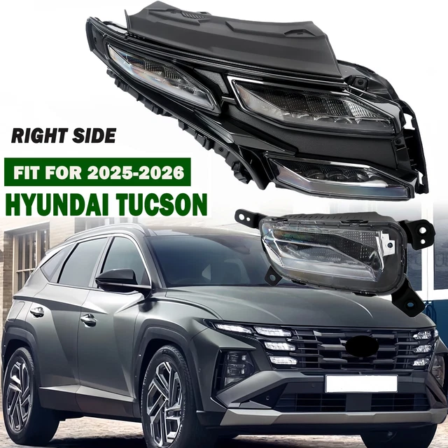 FOR HYUNDAI TUCSON 2025-2026 LED Daytime Running Light Headlight ...