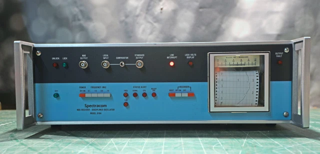 1980S SPECTRACOM NBS Receiver-Disciplined Oscillator Model 8164 ...