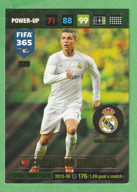 CRISTIANO RONALDO - 2016/17 Panini FIFA 365 Adrenalyn XL Goal Machine ...