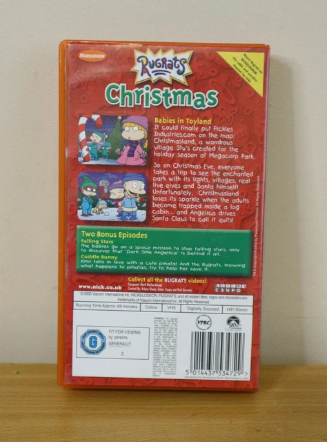 RUGRATS - CHRISTMAS VHS Video Cassette Tape £5.99 - PicClick UK