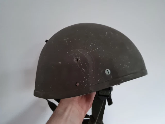 BRITISH ARMY MK6 ballistic combat helmet - UKSF, armour, large £50.00 ...