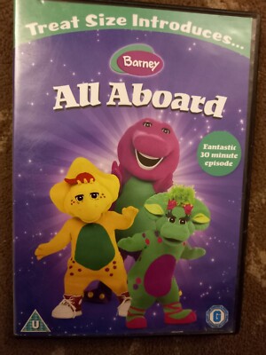 BARNEY ALL ABOARD Children’s DVD - EUR 2,33 - PicClick FR