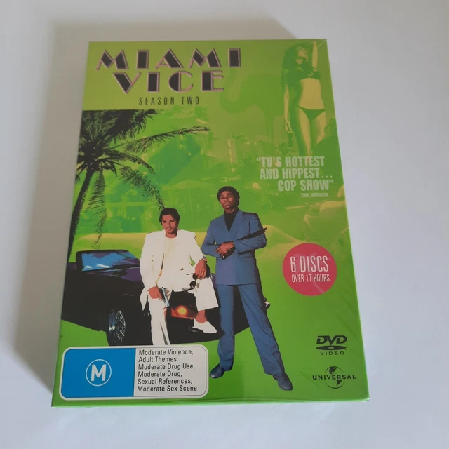 MIAMI VICE - Season 2 DVD Box Set Don Johnson Region 2, 4, 5 - NEW £10. ...