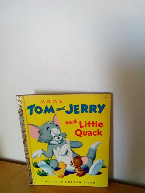 MGM'S TOM AND JERRY meet Little Quack -HC-1953/1st "A" printing-SIMON ...