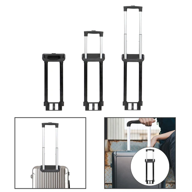 SUITCASE TELESCOPIC HANDLE Repair Easy to Install Travel Luggage Pull ...