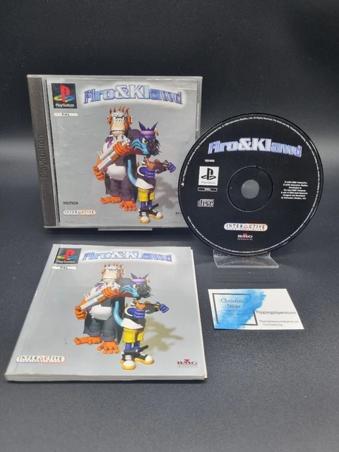 FIRO & KLAWD Sony PlayStation 1 with instructions and original ...