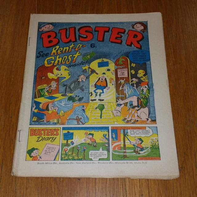 BUSTER 17TH APRIL 1976 Ipc Magazine British Weekly Comic * £6.99 ...