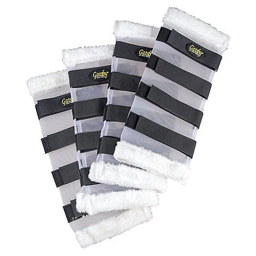 GATSBY COOL-MESH FLY Leg Wraps White/Black £56.47 - PicClick UK
