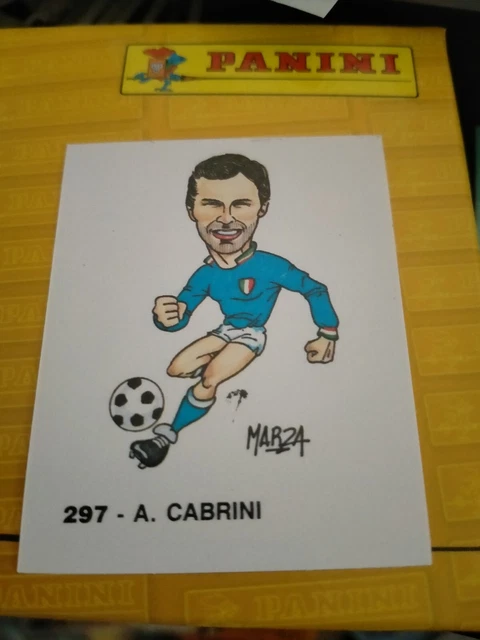 FIGURINA CALCIATORI CALCIO Flash 1986 Caricatura Antonio Cabrini EUR 1,99 - PicClick IT