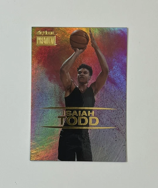2021 SKYBOX METAL Universe Isaiah Todd Rookie Premium SP Washington ...