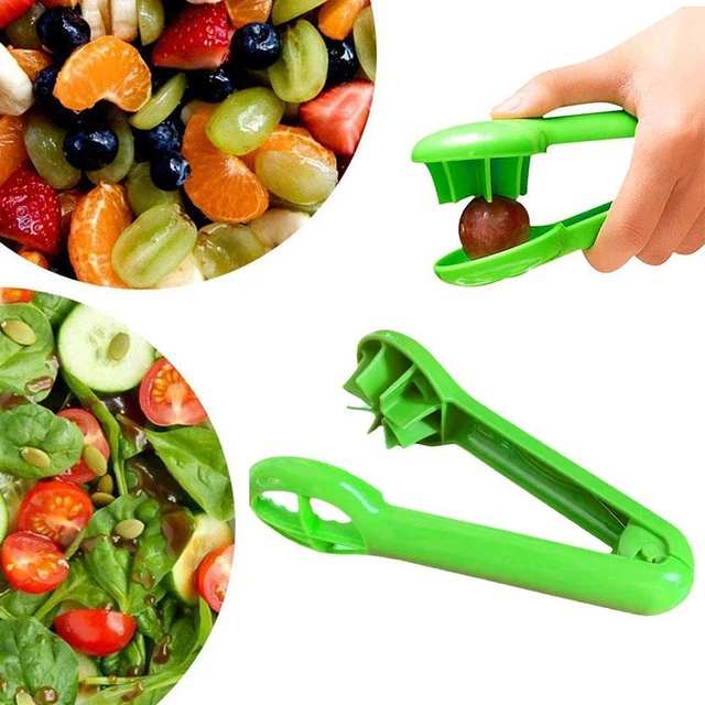 FRUIT CUTTER GRAPE Tomato Slicer Quarter Cutting Handheld Quick Cutting ...