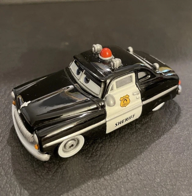 DISNEY PIXAR CARS Die-Cast Sheriff Patrol Car, 1:55 Scale ‘49 Mercury £ ...