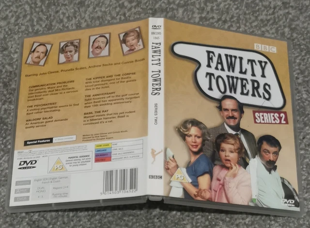 FAWLTY TOWERS THE Complete Series 2 DVD BBC Comedy John Cleese, Howard ...