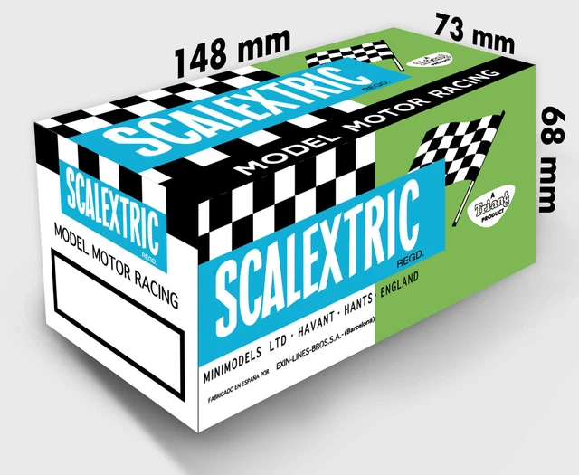 CAJA SCALEXTRIC 11 Modelos A Elegir / Repro/ Scalextric Box 11 Models ...