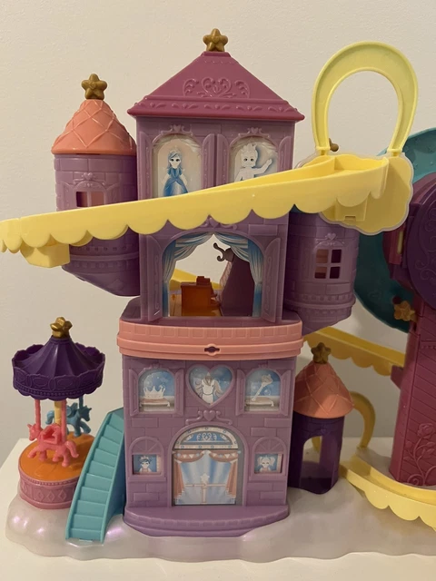 POLLY POCKET RAINBOW Funland Theme Park 3 Rides, 7 Play Areas, Polly ...