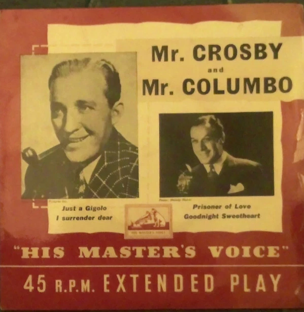 BING CROSBY, RUSS Columbo mit seinem Orchester - Mr. Crosby und Mr ...