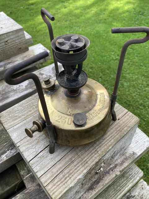 VERY RARE PRIMUS BRASS PARAFFIN KEROSENE STOVE No 230 PRE 1910? Optimus ...