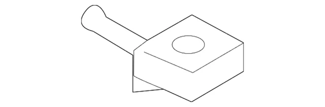 NEW GENUINE BMW Bracket Resonator Rear Rig (2018-2023) OE 18308593696 ...
