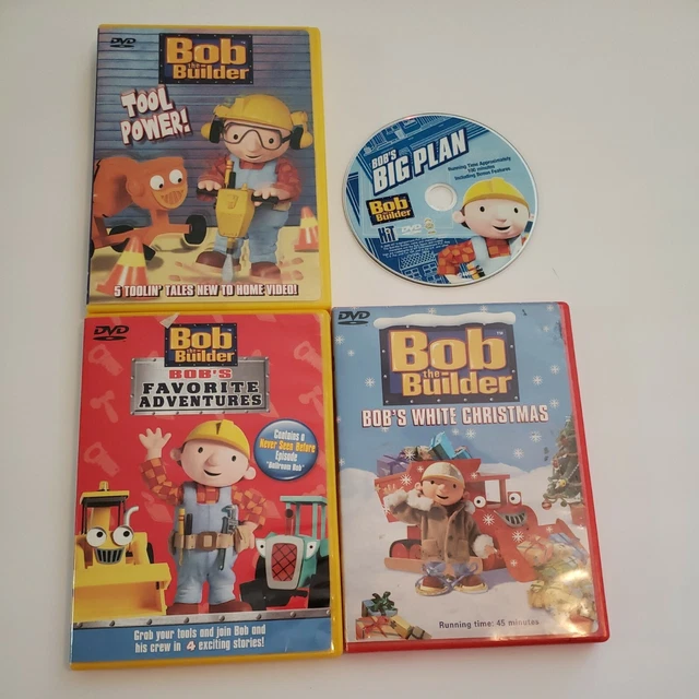 Bob The Builder Dvds Bobs Big Plan And Snowed Under £411 Picclick Uk