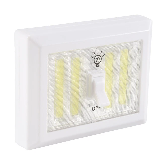 1PCS COB WALL Lamp LED Battery Powered Garage Cabinet Closet Lamp5045 £ ...