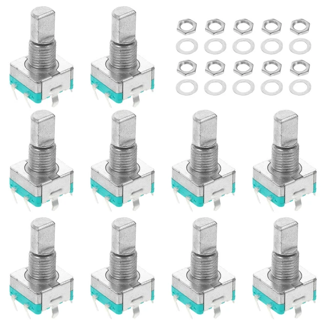 10 Pcs Rotary Encoder With Key The Microcontroller Module Switch 1623 Picclick Au