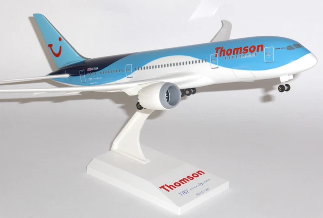 BOEING 787-8 THOMSON Airways UK Skymarks Resin Model 1:200 SKR706 G ...