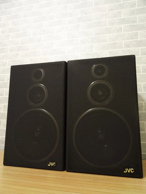 VINTAGE JVC SP-E55TN Main Hi-Fi Stereo Speakers 70W RMS Input 8 Ohms 3 ...