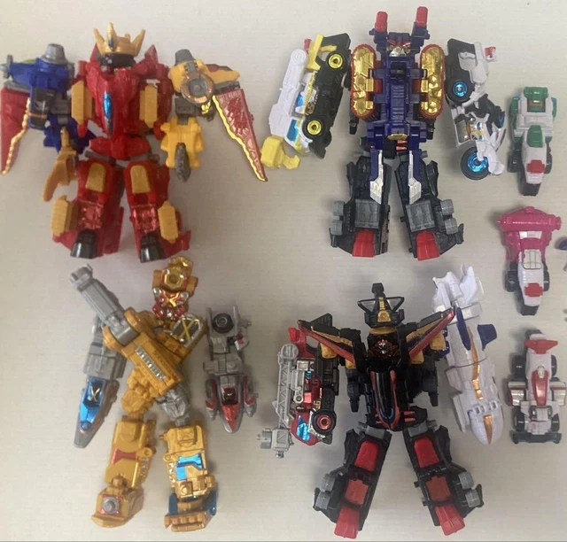 POWER RANGERS LUPINRANGER VS Patoranger Minipla Megazord 4p Vehicle set ...