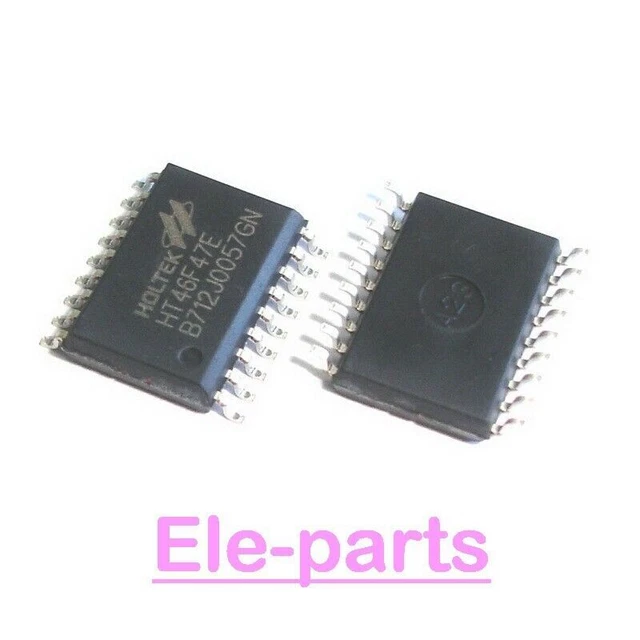 5PCS HT46F47E SOP-18 HT46F47 CoEffective A/D Type 8-Bit MCU with EEPROM ...