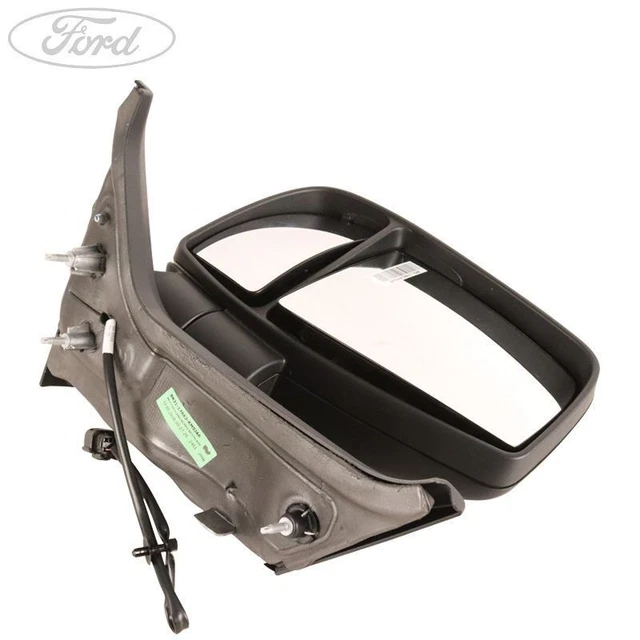 GENUINE FORD TRANSIT Mk8 N/S Door Mirror Housing & Glass Large Head 15 ...