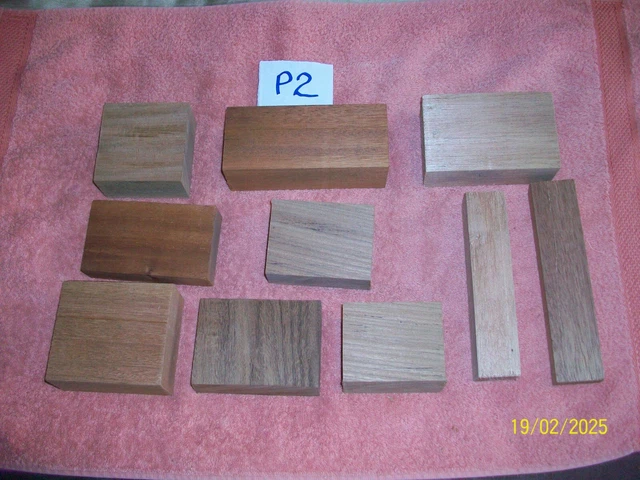 PACK OF 10 Hardwood Blocks -Sizes As Shown ( P2 ) £5.91 - PicClick UK
