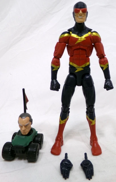 HASBRO MARVEL LEYENDA Absorción Man Wave Foes Of Spider-Man Speed Demon ...