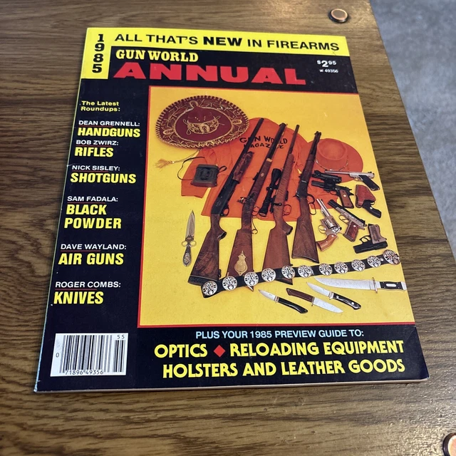 GUN WORLD ANNUAL Magazine 1985 All that's NEW in Firearms £6.33 ...