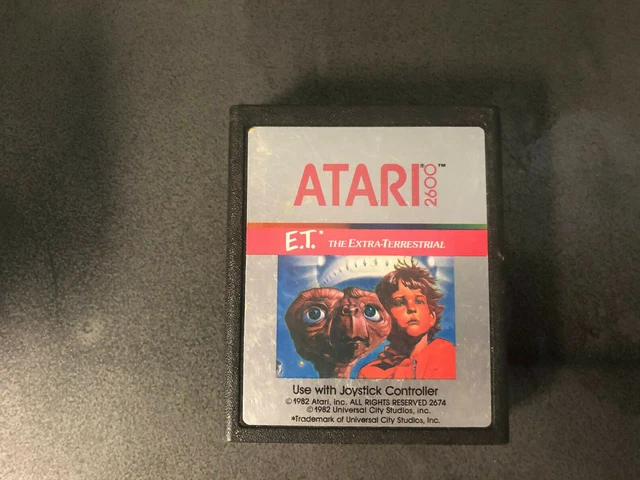 E.T. THE EXTRA Terrestrial (Atari 2600, 1982) RARE Tested!!! EUR 5,66 ...