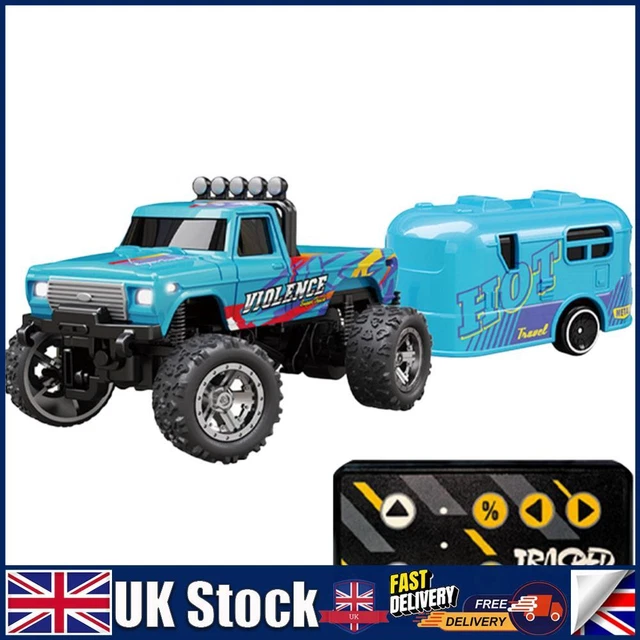 REMOTE CONTROL TRUCK 1:64 Scale Mini Off-Road Climbing Car 2.4Ghz ...