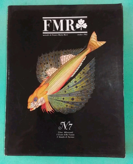 FMR - MENSILE Di Franco Maria Ricci - N. 7 Ottobre 1982 EUR 9,90 ...