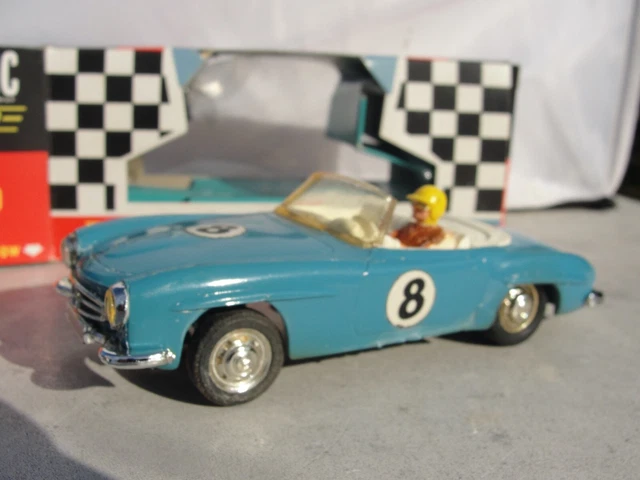 SCALEXTRIC 1960'S MERCEDES 190 Sl Blue #8 C75 1:32 Slot Used Boxed £74. ...