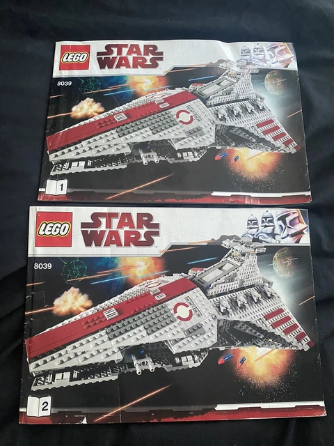 LEGO STAR WARS: Venator-Class Republic Attack Cruiser (8039) Manuels ...