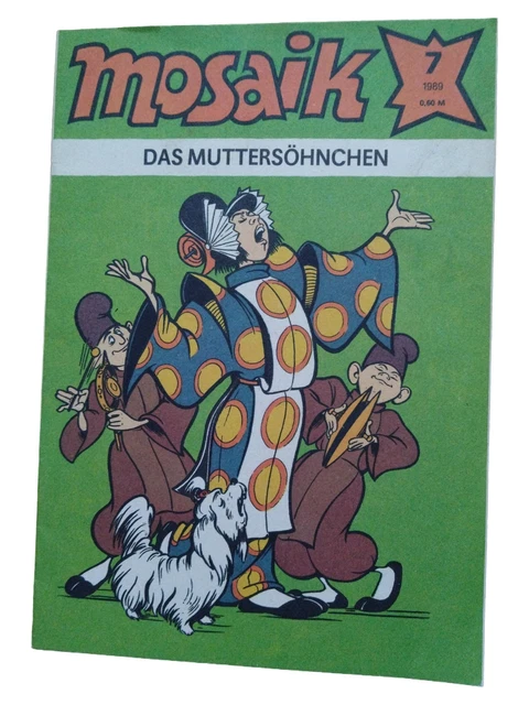 MOSAIK COMIC ZEITSCHRIFT 7/1989 Das Muttersöhnchen DDR Cartoon EUR 10,95 - PicClick DE