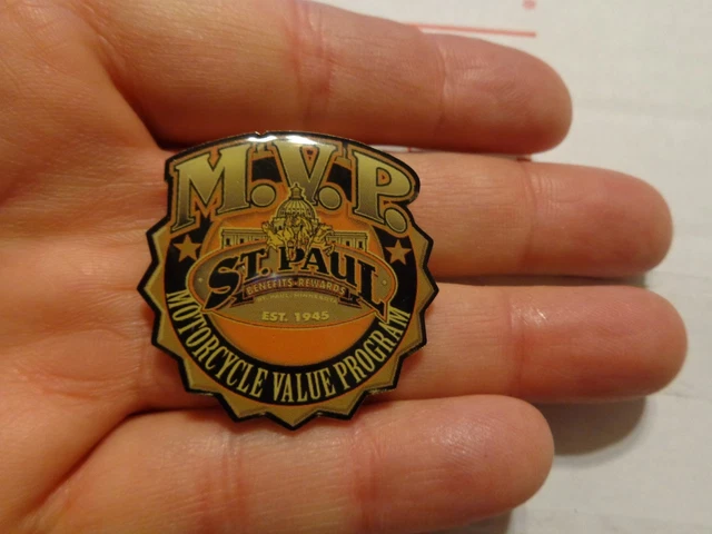 HARLEY DAVIDSON ST Paul Motorcycle Value Progroam gilet MVP PIN flhr ...