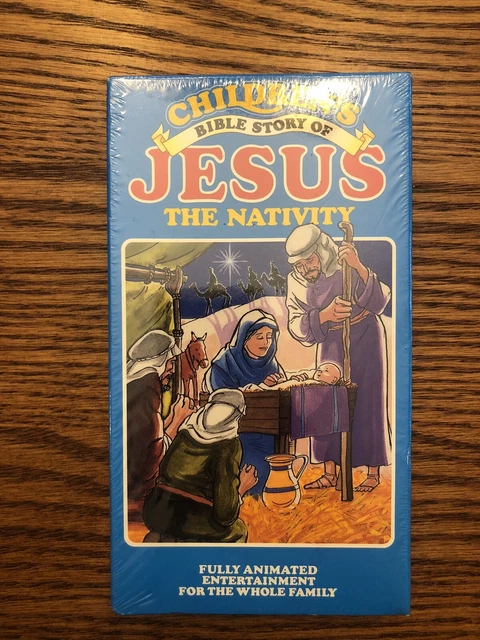 CHILDREN'S BIBLE STORY Of Jesus: The Nativity VHS Animation EUR 16,03 ...