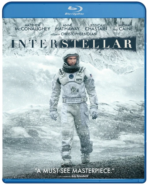 INTERSTELLAR (BLU-RAY) MCCONAUGHEY Matthew Hathaway Anne Caine Michael Chastain EUR 22,85 ...