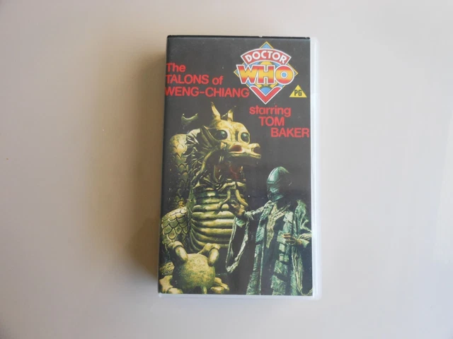 DOCTOR WHO - The Talons Of Weng-Chiang (VHS) Tom Baker 4187 £3.30 ...