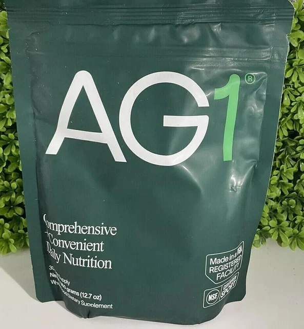 ATHLETIC GREENS AG1, Whole Food Sourced All in One Greens Supplement ...