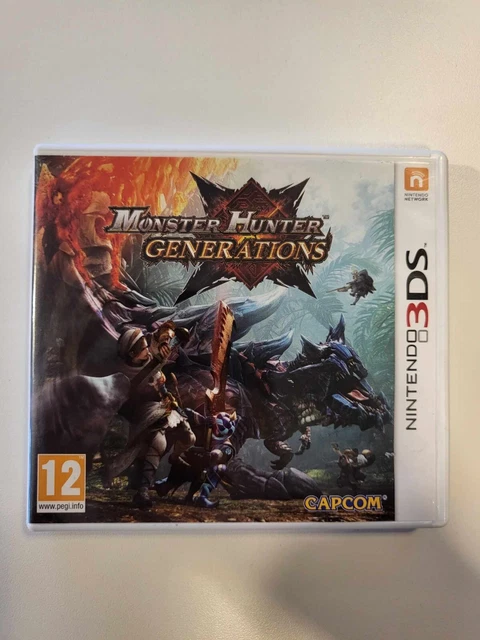 GAME NINTENDO 3DS Monster Hunter Generations Boxed with Instructions £ ...