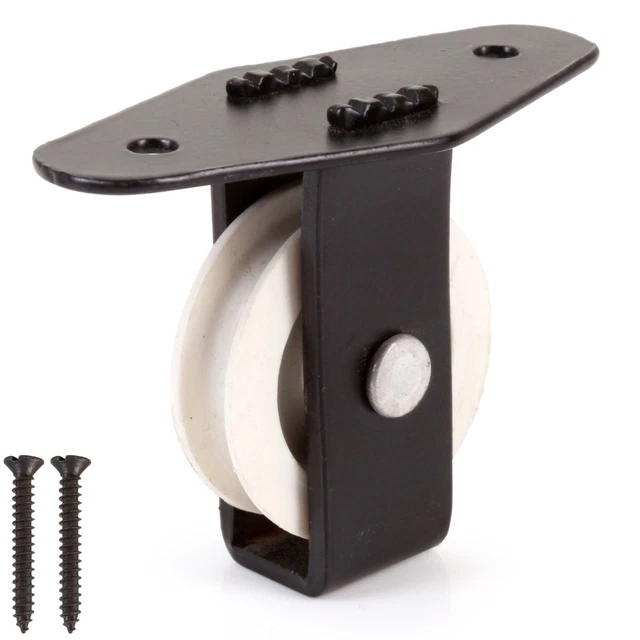 CEILING PULLEY WHEEL Washing Line Airer Dryer Reel STRONG METAL Awning ...