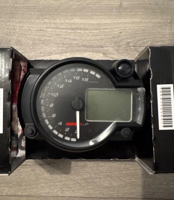 TABLEAU DE BORD COMPTEUR / COMPTE TOUR 20 000 t/mn DIGITAL KOSO RX2N / BA015B15 EUR 250,00 ...