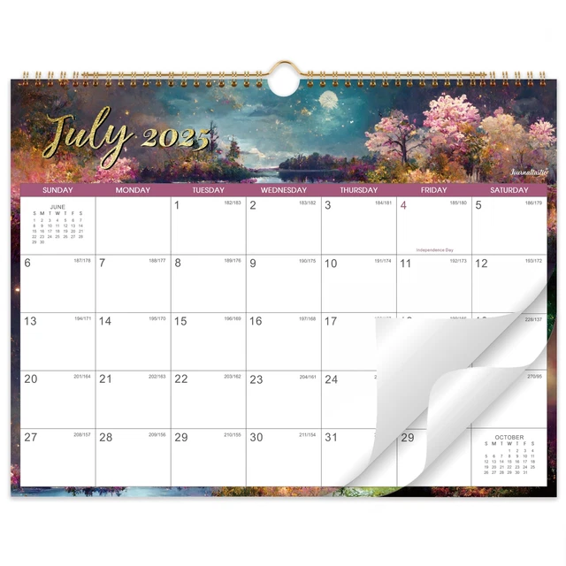 2025-2026 CALENDAR - 2025-2026 Wall Calendar, Jul. 2025 - Dec. 2026, 15 ...